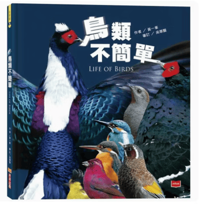 台版 鸟类不简单 新版 未来出版 黄一峯 从鸟儿吃的食物羽翼生活和栖息的环境鸟类知识入门自然科普书籍 红色