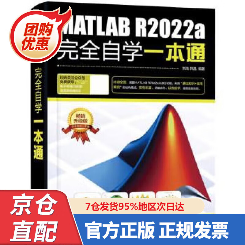 【新书】MATLAB R2022a完全自学一本通 刘浩 97872445903 电子工业出版社