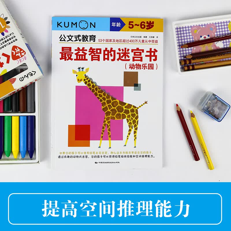 公文式教育：最益智的迷宫书（动物乐园）（5-6岁）