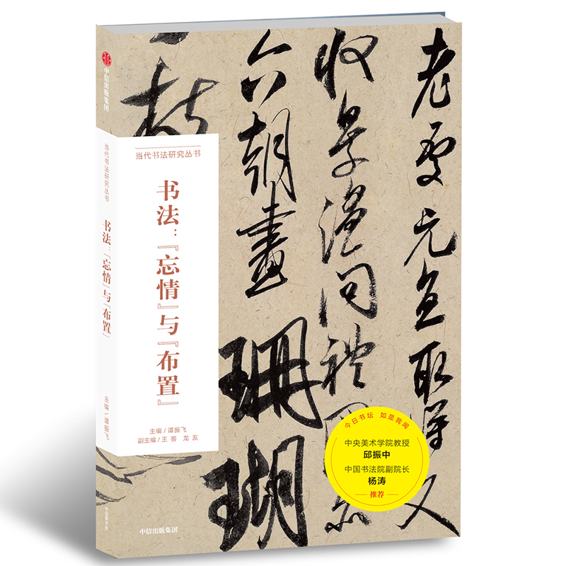 书法 “忘情”与“布置” 当代书法研究丛书 中信出版社