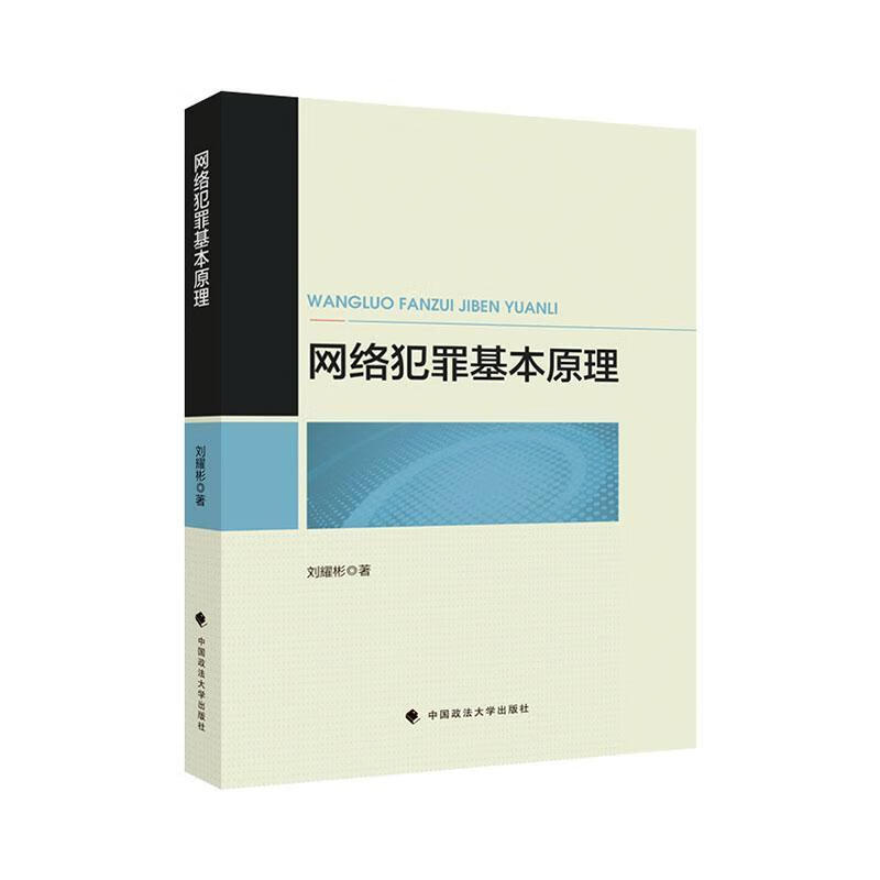 网络犯罪基本原理刘耀彬中国政法大学出版社9787576408508 法律书籍