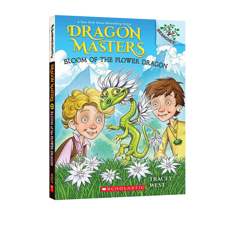 现货 英文原版驯龙大师 #21 Dragon Masters 学乐大树系列Bloom of the Flower Dragon 桥梁章节书