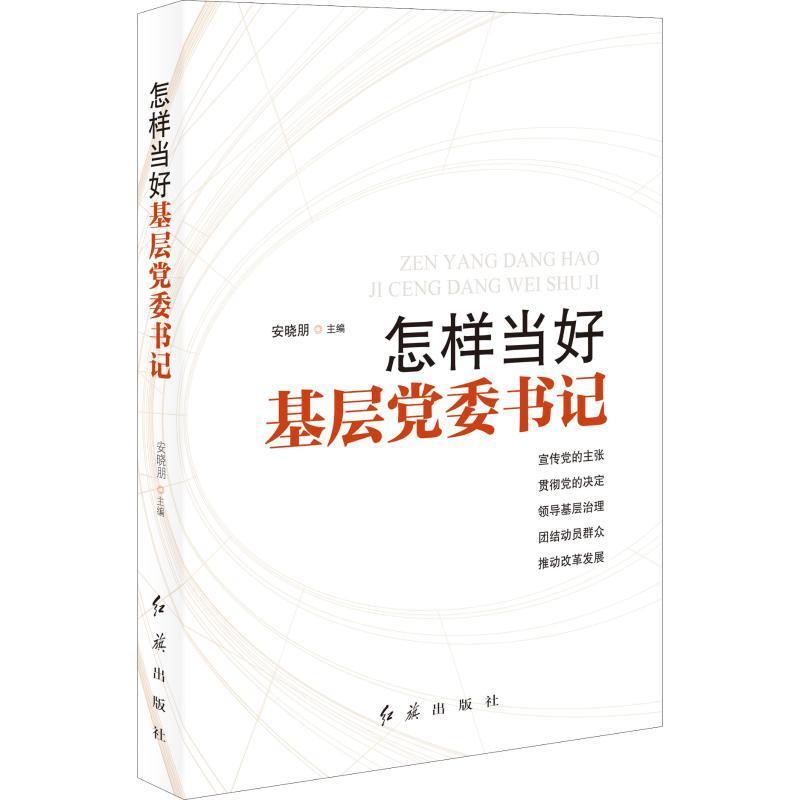 怎样当好基层党委书记 安晓朋 红旗出版社