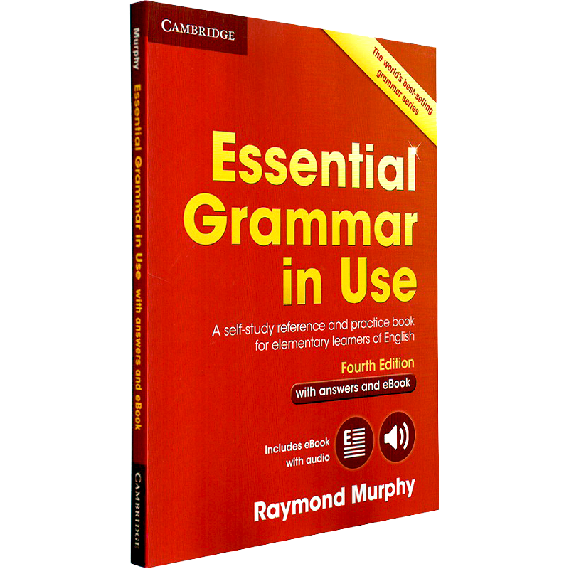 初级剑桥英语语法红宝书 Essential Grammar in Use 带电子书答案 英文原版