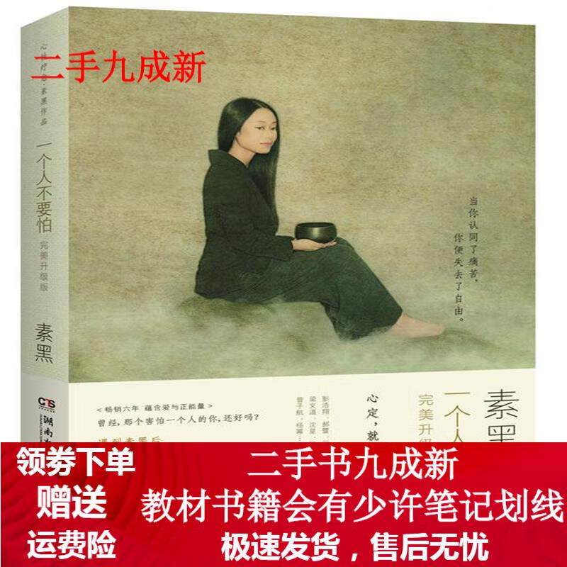 一个人不要怕:完美升级版 素黑 9787540455408 湖南文艺出版社