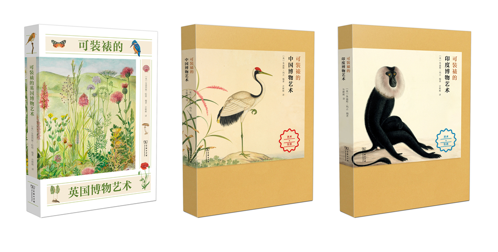 装裱起来，做一回“策展人”：可装裱的中国博物艺术+可装裱的印度博物艺术+可装裱的英国博物艺术（京东套装共3册）