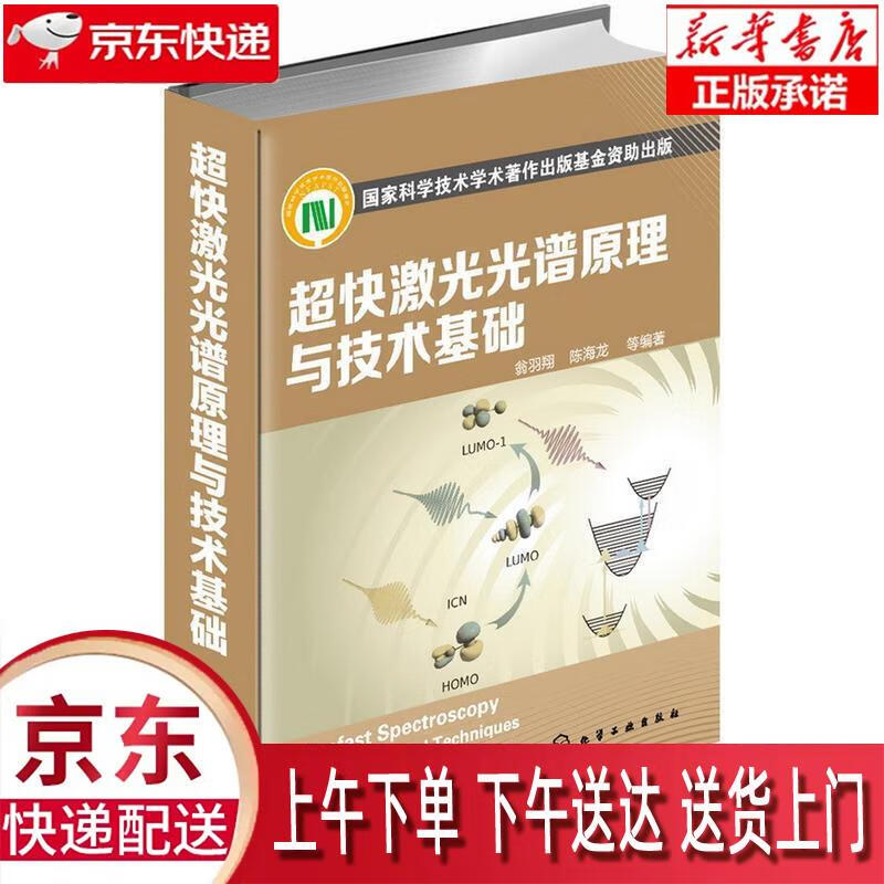 超快激光光谱原理与技术基础 翁羽翔,陈海龙 等编著 化学工业出版社