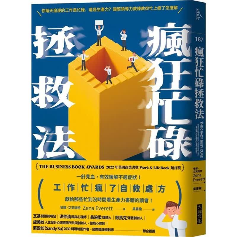 台版 疯狂忙碌拯救法 工作忙疯了自救处方 大块文化 曾娜 艾芙瑞特 如何摆脱无数的邮件终结疯狂忙碌的霸凌企管书籍