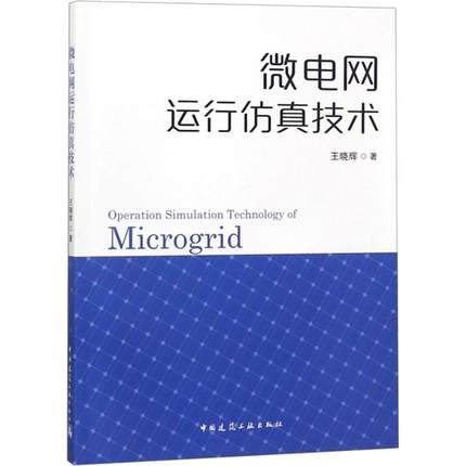 微电网运行仿真技术 王晓辉 著 中国建筑工业出版社