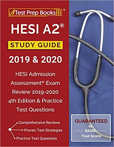 Hesi A2 Study Guide 2019 & 2020: Hesi