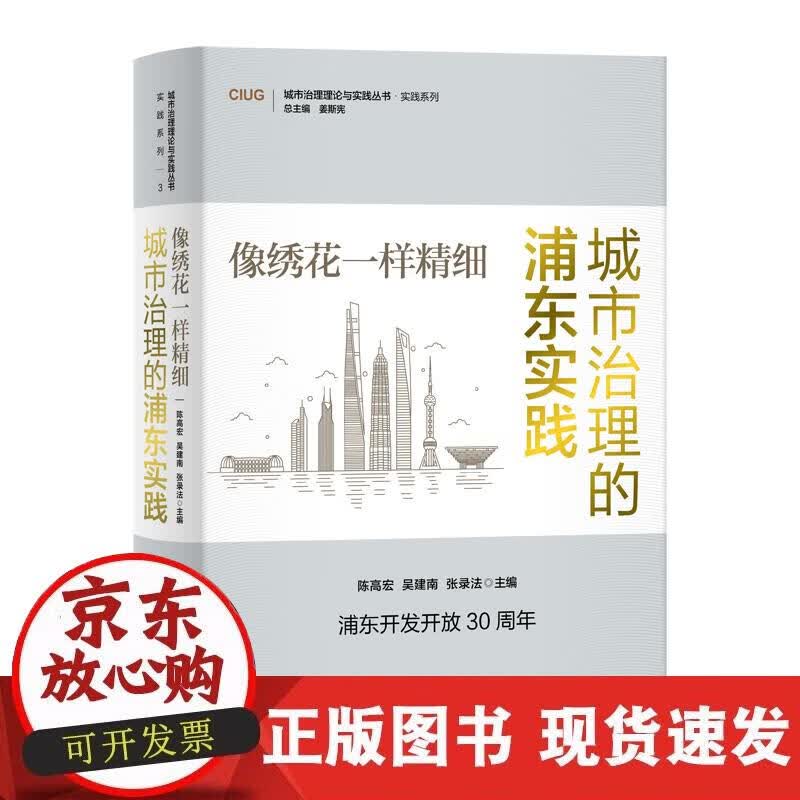 【现货】像绣花一样精细：城市治理的浦东实践