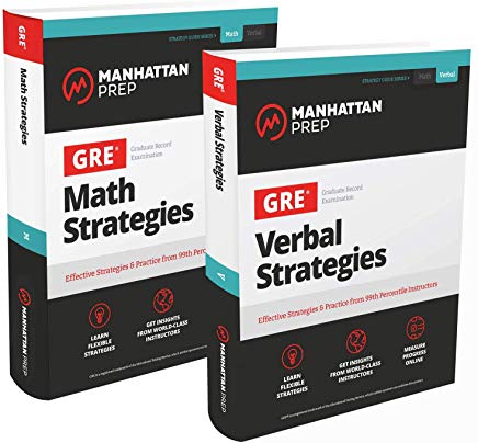 GRE Math & Verbal Strategies Set: