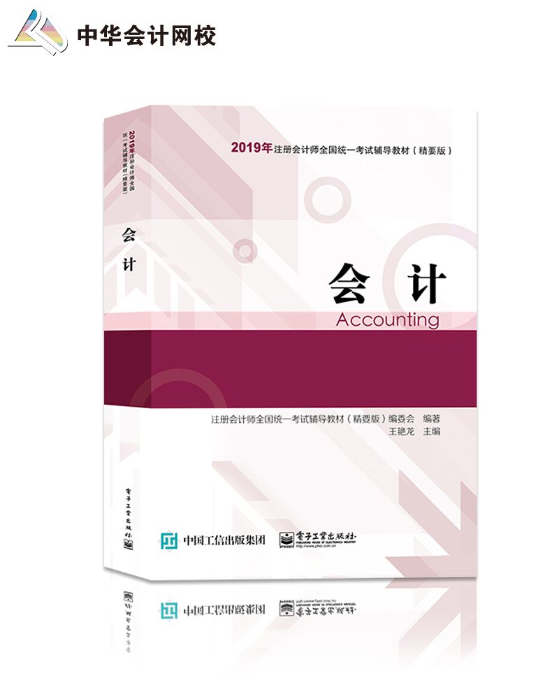 备考2020注册会计师2019教材辅导 2019年注册会计师职称官方辅导书注会 会计 辅导书精要版教材辅导书备考学习中华会计网校 梦想成真