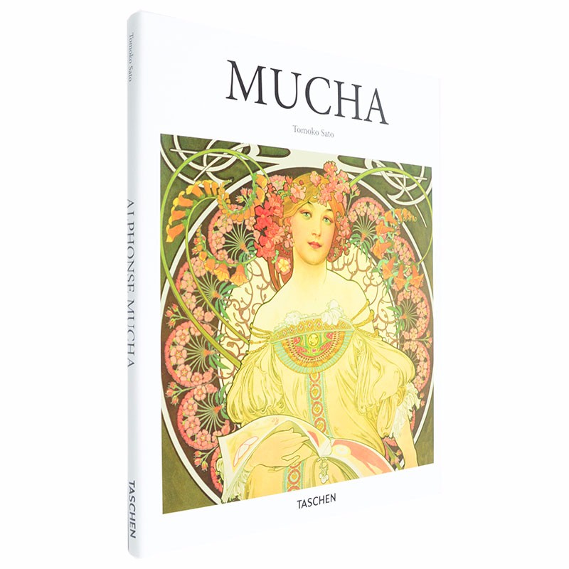 Taschen英文原版Mucha阿尔丰斯慕夏 捷克绘画大师 穆夏艺术作品集 画册画集插画善本图书