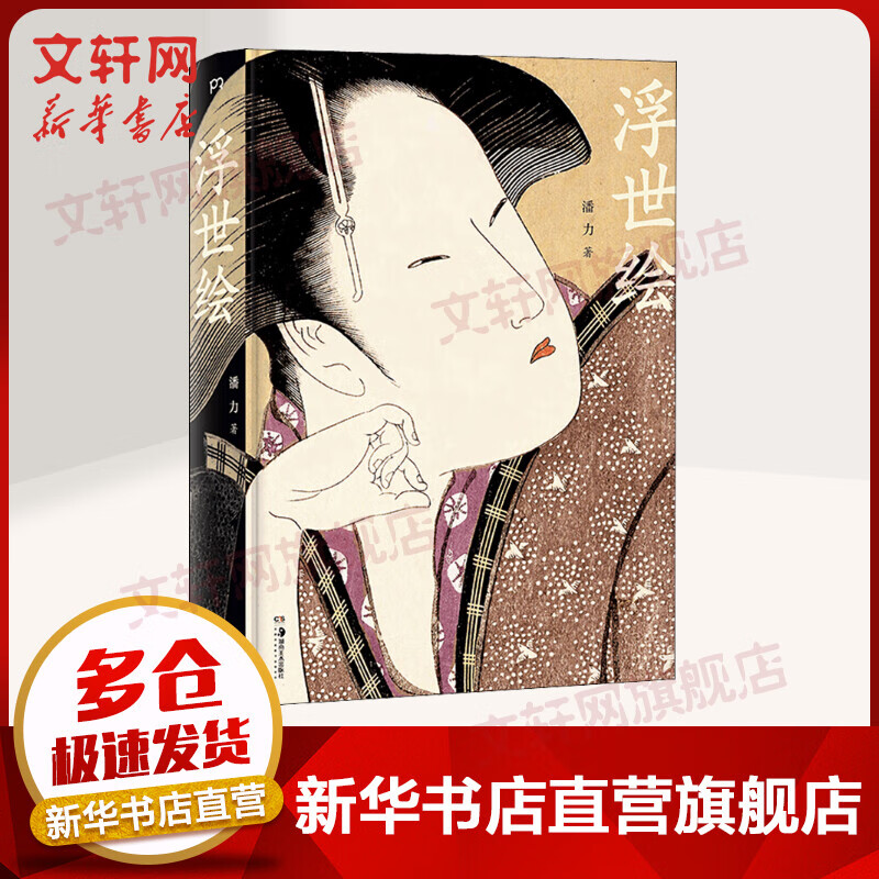 浮世绘 中国浮世绘研究学者潘力经典作品 全新修订版 全面深入 令日本学者叹为观止 豆瓣高分推荐 湖南美术出版社