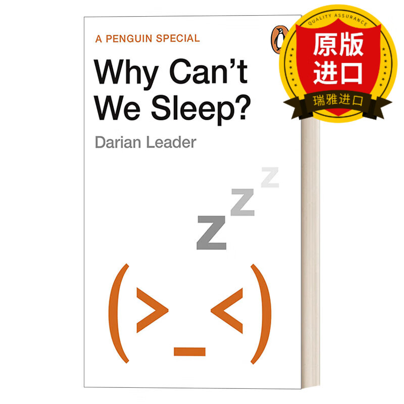 英文原版 Why Can't We Sleep 我们为什么会失眠 达里安·利德 英文版 进口英语原版书籍