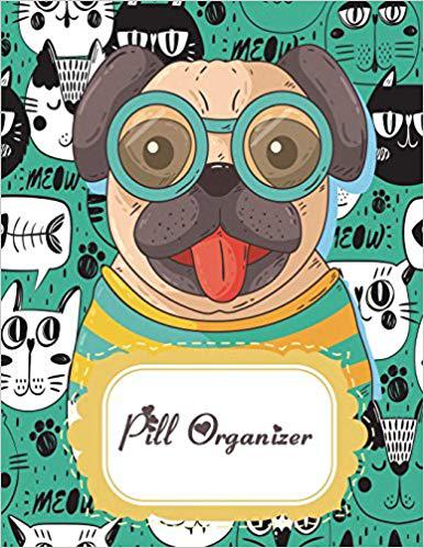Pill Organizer: Dog and Cat, Daily