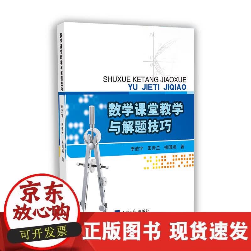 【现货】数学课堂教学与解题技巧
