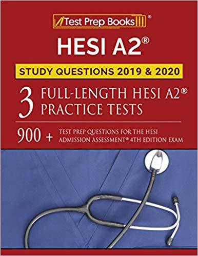 Hesi A2 Study Questions 2019 & 2020: