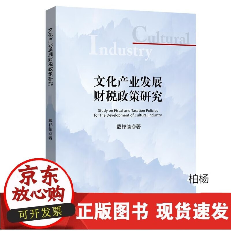 速发 文化产业发展财税政策研究文化经济中国金融出版社
