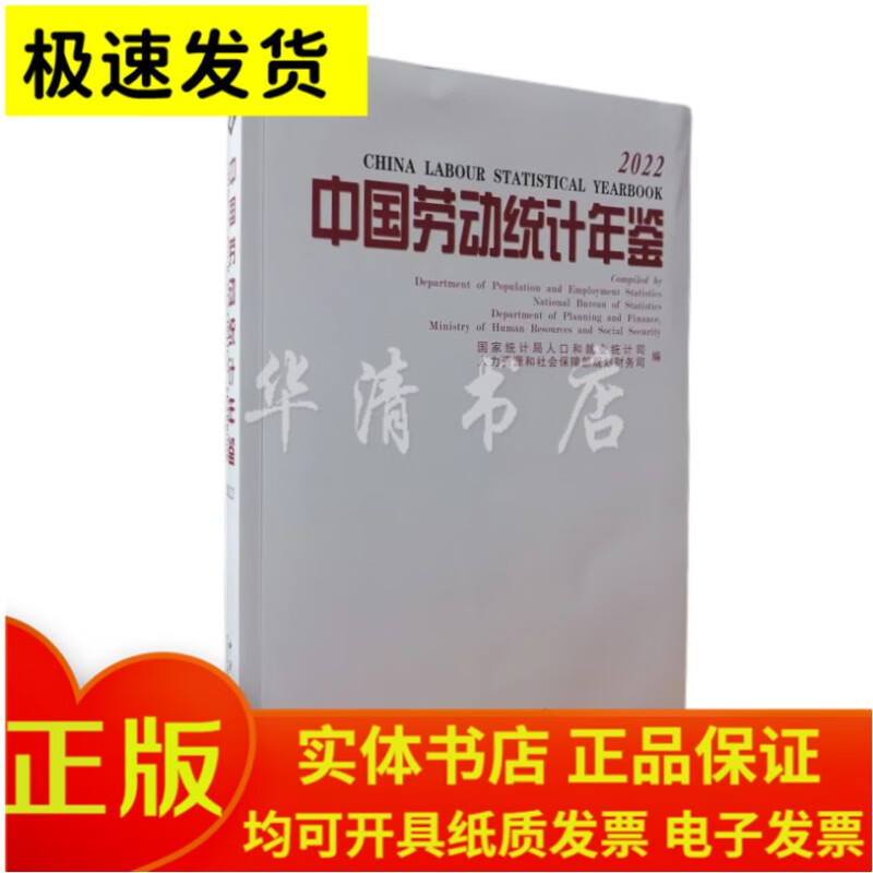 2022中国劳动统计年鉴（2023年新书） 2022中国劳动统计年鉴 非纸质