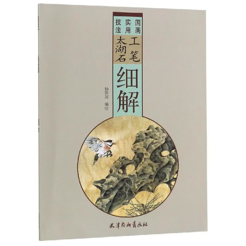 工笔太湖石细解/国画实用技法