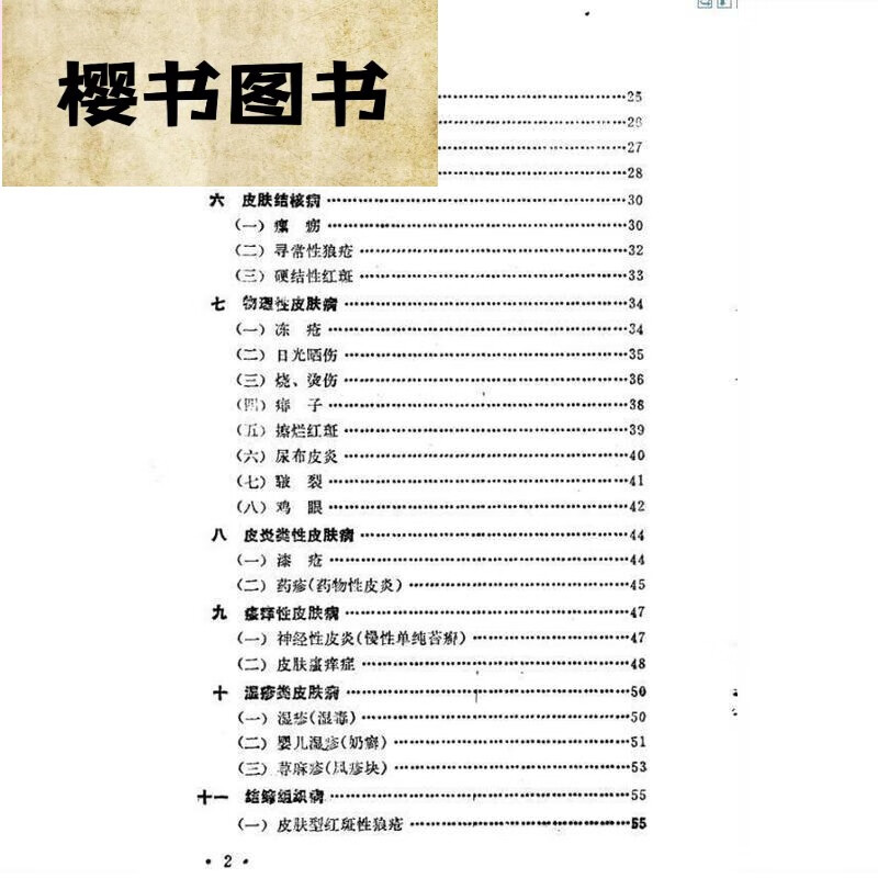 《常见皮肤病中医诊治》 王加才编 1980年中医古