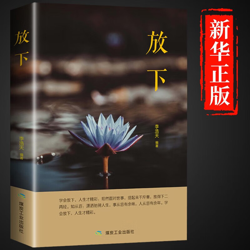 放下 静心人生哲学通俗读物不抱怨的爱上生命中的青春励志书籍书做心灵鸡汤正能量心态哲学哲理书籍樊登 活着就是一种修行 人生没有什么不可放下：弘一法师的人生智慧 放下单册