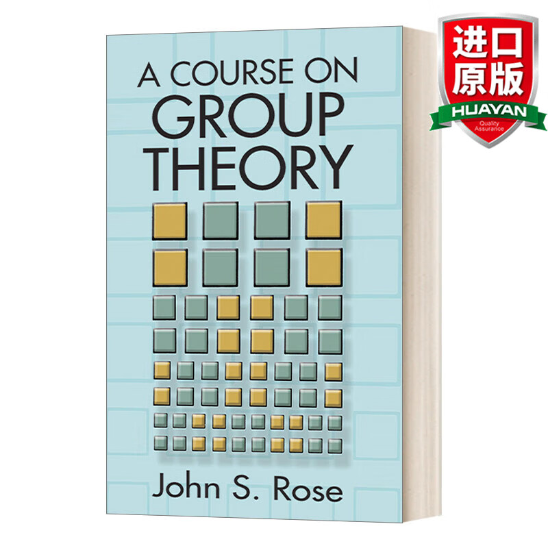 A Course on Group Theory 英文原版 群论教程 英文版 进口英语原版书籍