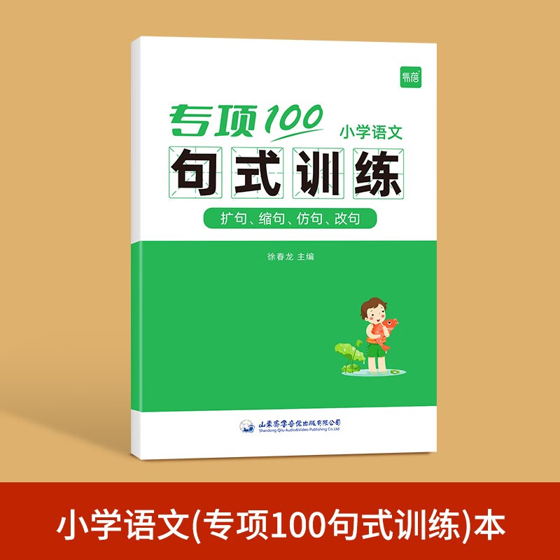 小学生语文病句专项训练人教病句修改大全讲解突破强化练习题本 小学(句式训练)1本 小学通用