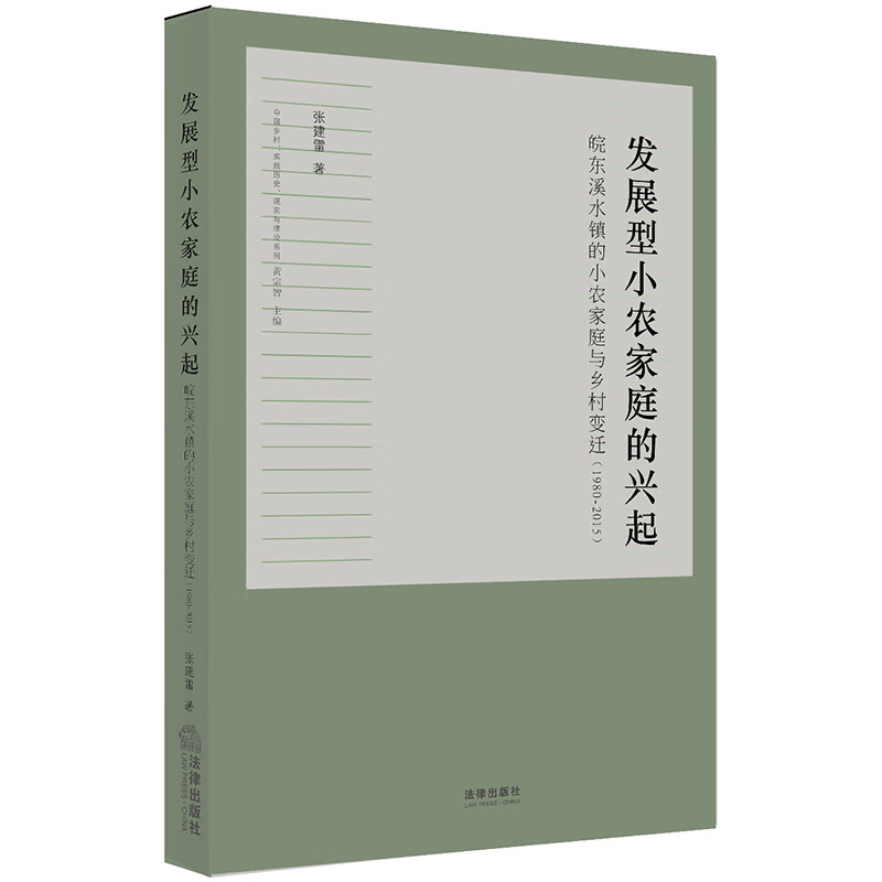 发展型小农家庭的兴起：皖东溪水镇的小农家庭与乡村变迁（1980-2015）