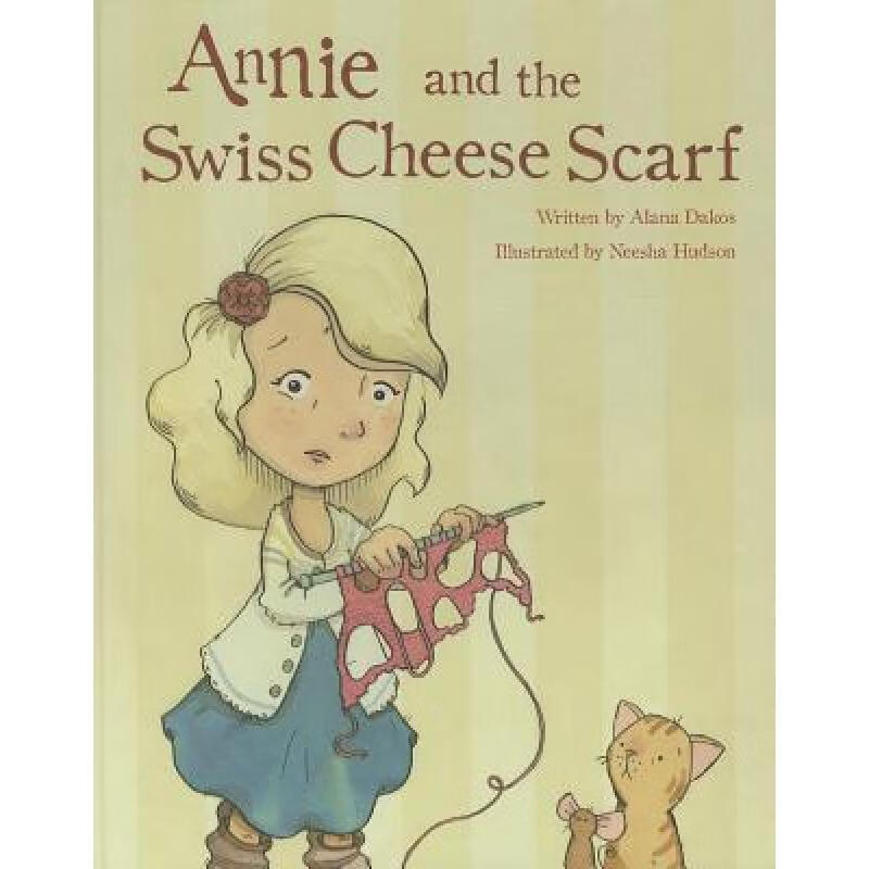 Annie and the Swiss Cheese Scarf