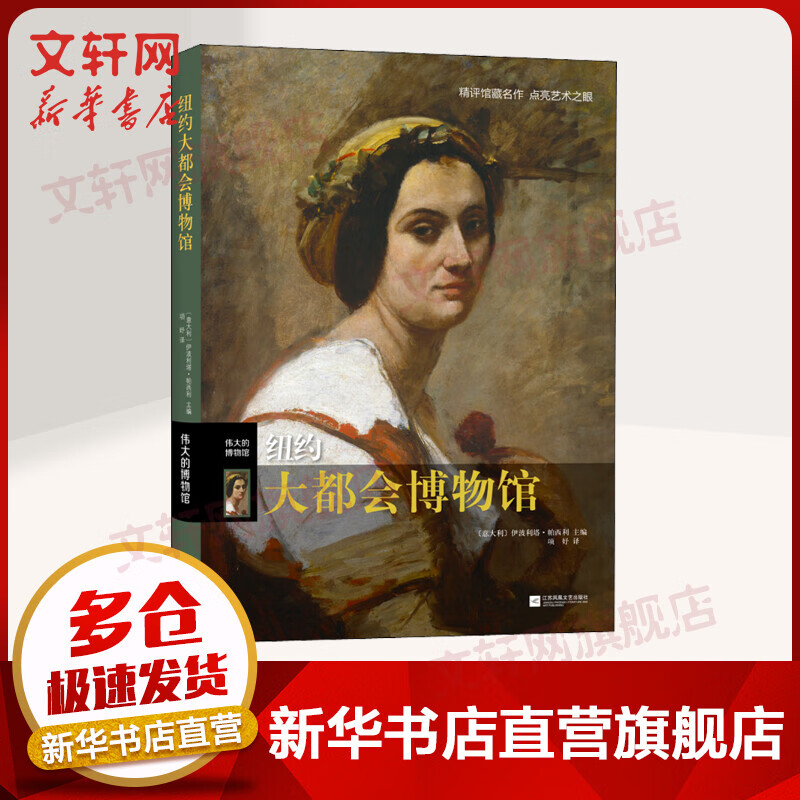 伟大的博物馆 纽约 大都会博物馆 精评馆藏名作 点亮艺术之眼 图书