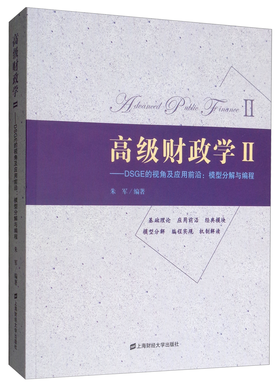 高级财政学2 DSGE的视角及应用前沿：模型分解与编程
