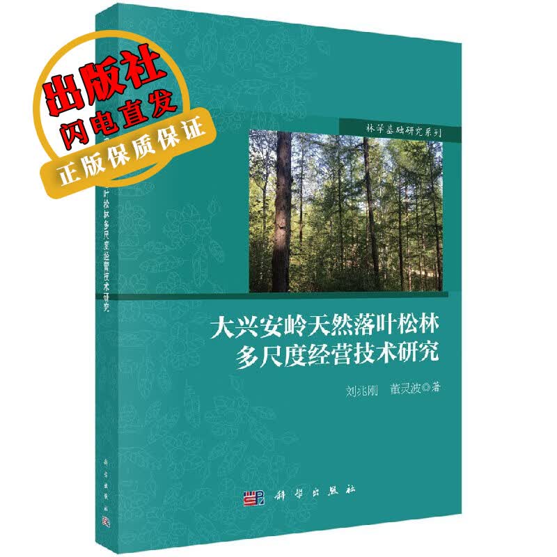 大兴安岭天然落叶松林多尺度经营技术研究