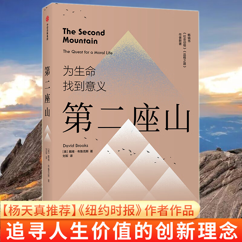第二座山 戴维布鲁克斯 著 纽约时报畅销书作者全新作品 杨天真 追寻人生价值的第二座山 为生命找到意义 中信