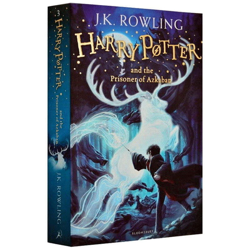 【送音频】哈利波特 英文原版 Harry Potter JK罗琳小说 英文版 儿童奇幻小说 哈利波特3与阿兹卡班的囚徒