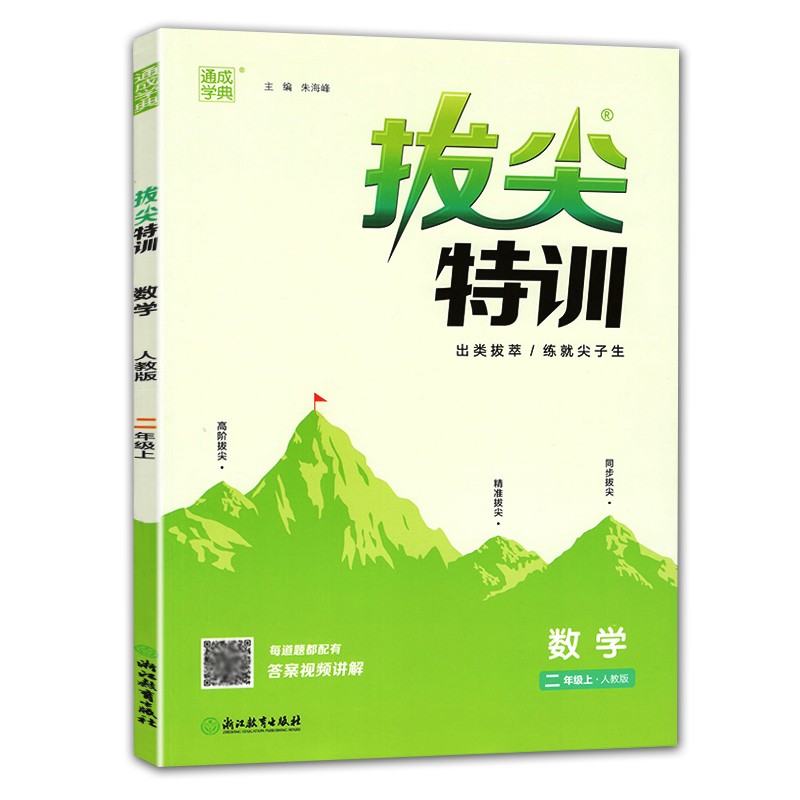 新版拔尖特训二年级数学上册人教版RJ