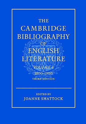 The Cambridge Bibliography of English Literature