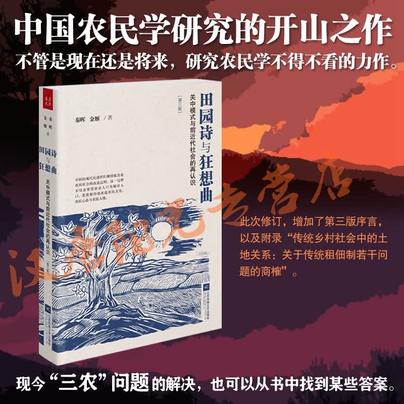 田园诗与狂想曲：关中模式与前近代社会的再认识（第三版）（中国农民学研究之作）