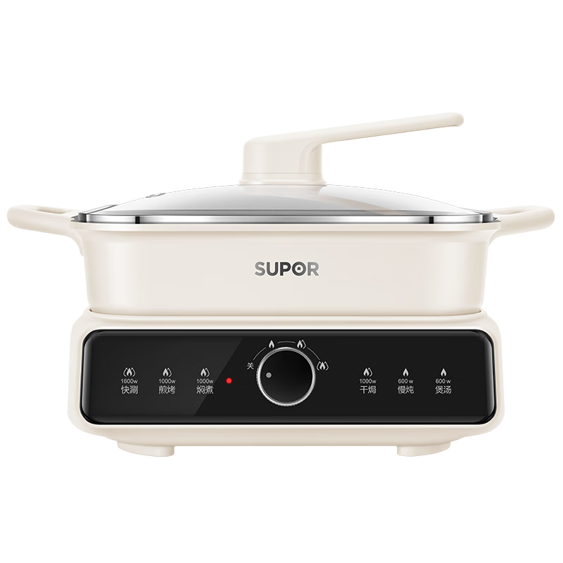 SUPOR 苏泊尔 H2828FK850 电火锅 5L，199元包邮（需用券）—— 慢慢买比价网
