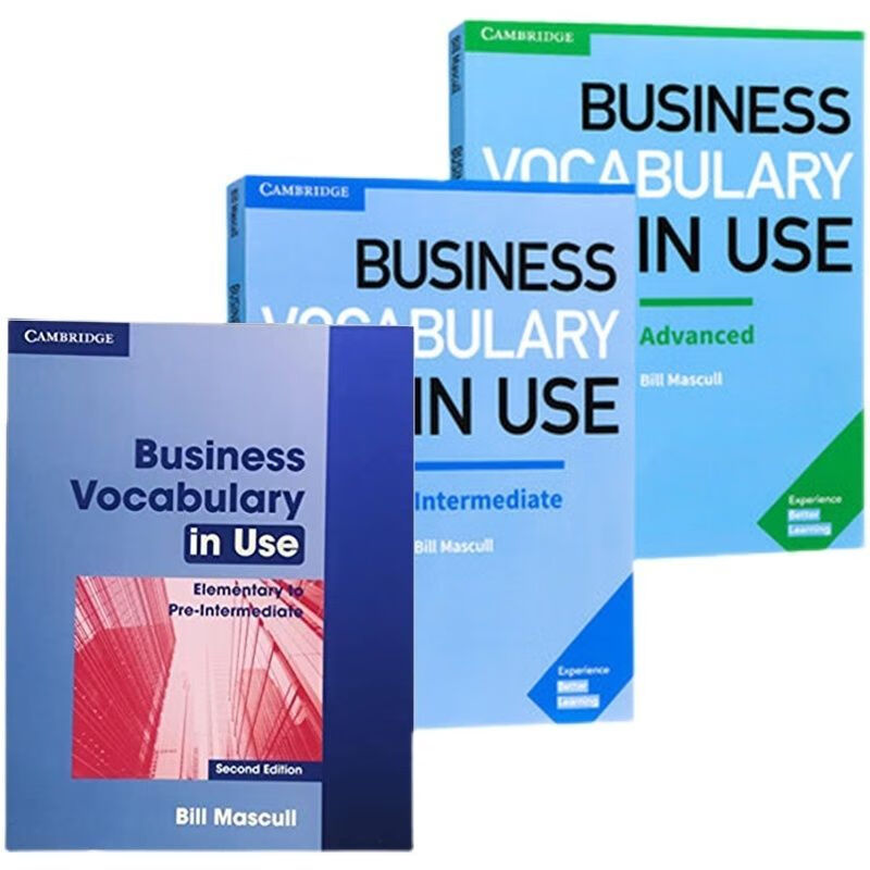 Business Vocabulary in Use 实体剑桥商务英语词汇 初级彩色纸质