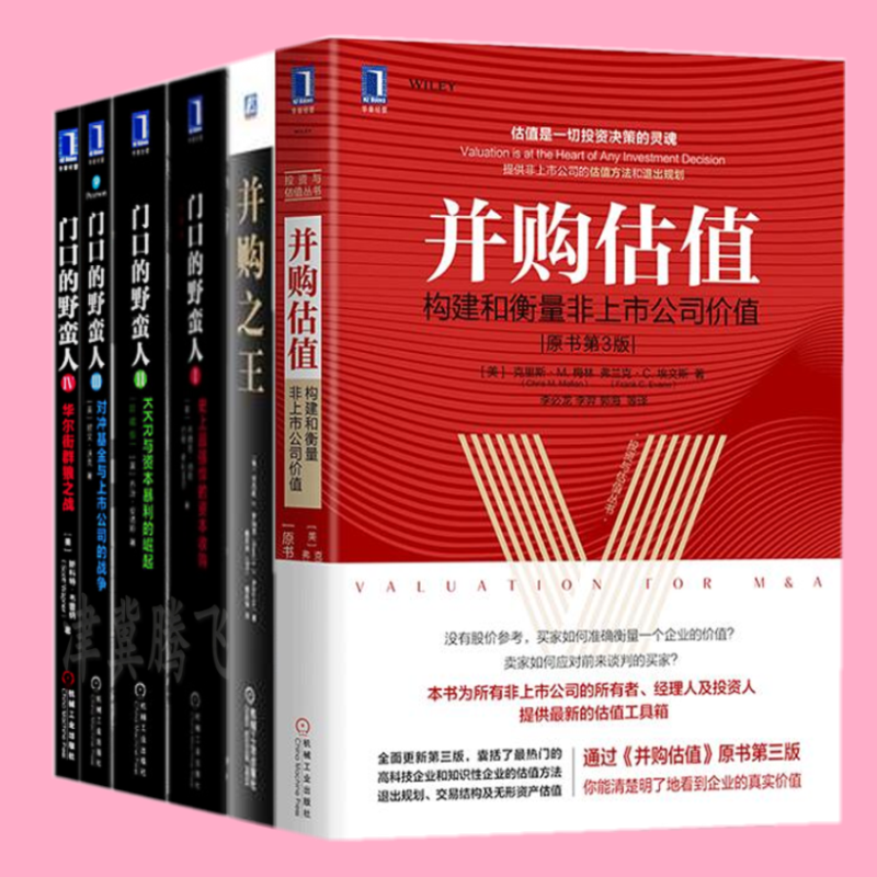 并购估值：构建和衡量非上市公司价值+并购之王：投行老狐狸深度披露企业并购内幕+门口的野蛮人ⅠⅡⅢⅣ