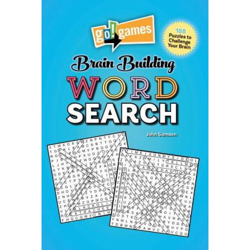 Go!games Brain Building Word Search