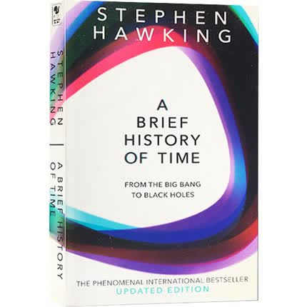 时间简史 A Brief History Of Time Stephen Hawking 进口书英文原版外版书 经典读物 霍金