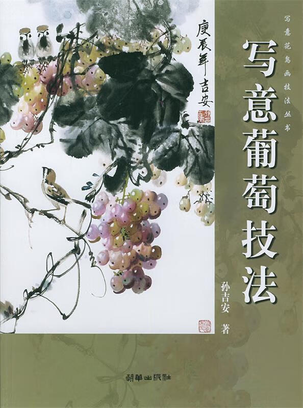 写意葡萄技法 孙吉安 著【书】