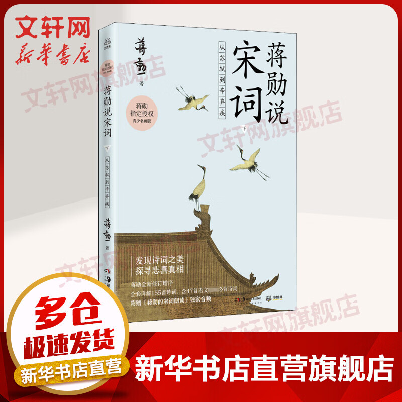 蒋勋说宋词 下 从苏轼到辛弃疾 青少名画版