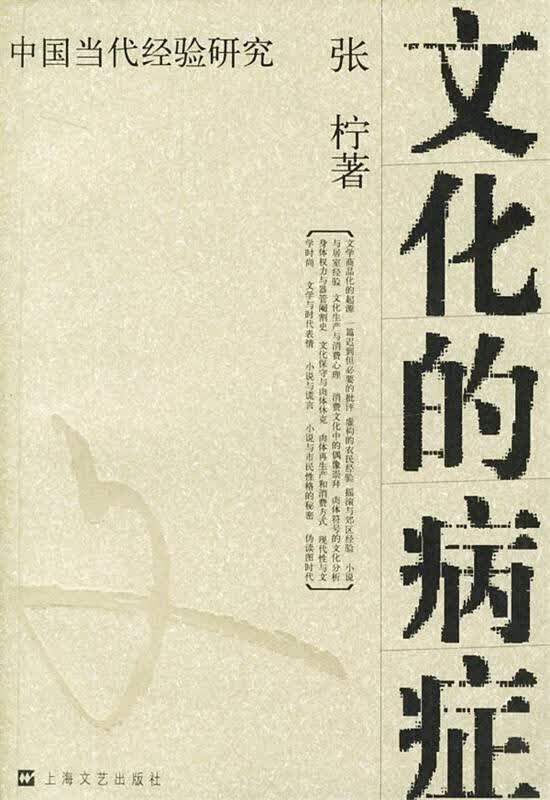 文化的病症 张柠 著【书】