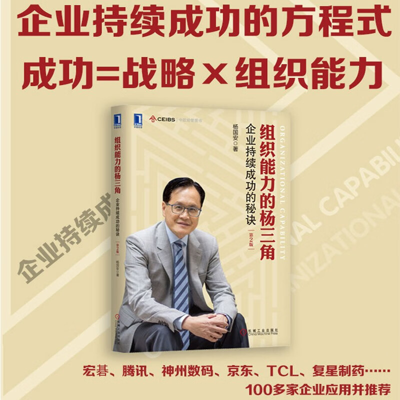 组织能力的杨三角：企业持续成功的秘诀（第2版） 杨国安