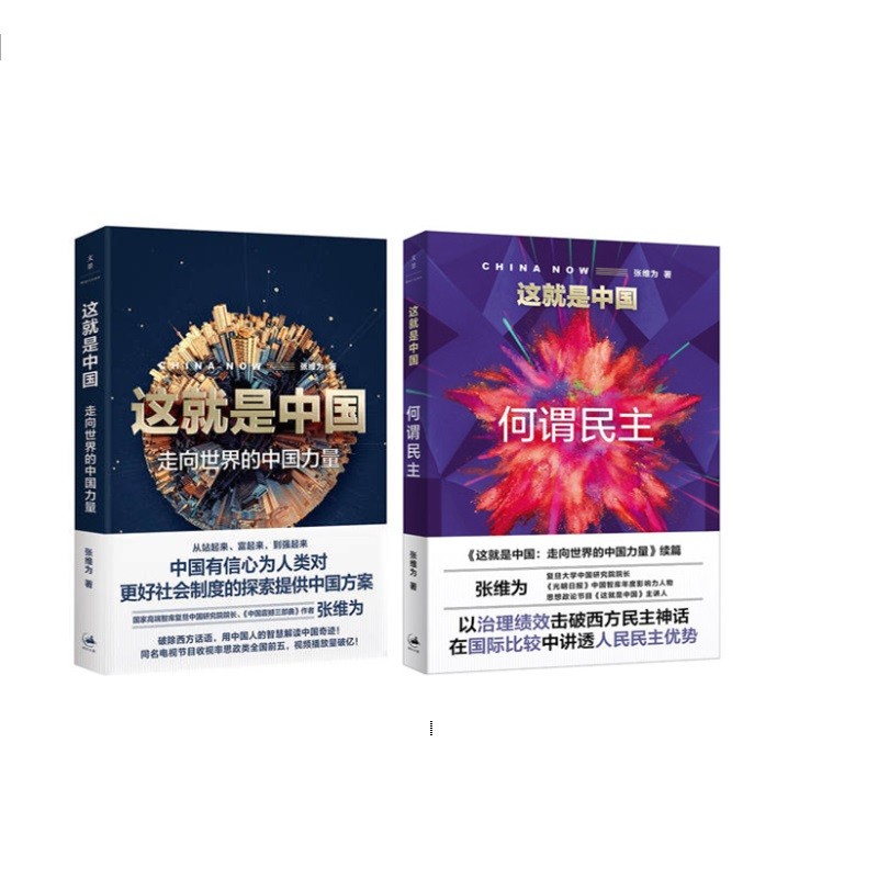 套2册这就是中国: 走向世界的中国力量+这就是中国：何谓民主